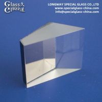 Quality Custom UV Fused Silica Optical Prism For Rainbow Generator Optical Interferomete for sale