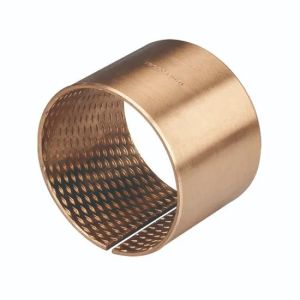 Quality Gerolde Tinbronzen Glijlagers Oilless Sliding CuSn8 Self Lubricating Bronze for sale