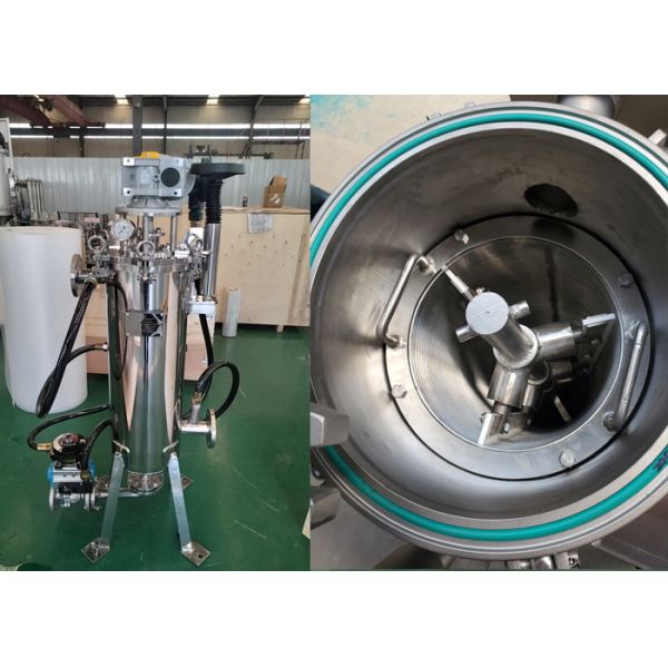 Quality Internal Scraper Self-Cleaning Filter Housing For Egg Liquid Filtration for sale