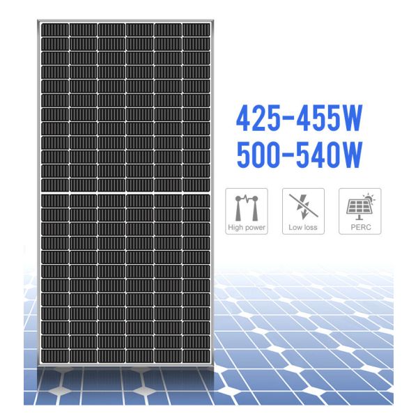 Quality Bifacial Mono Solar Panel PV Module 400W 500W 550W 156mm*156mm Cell for sale