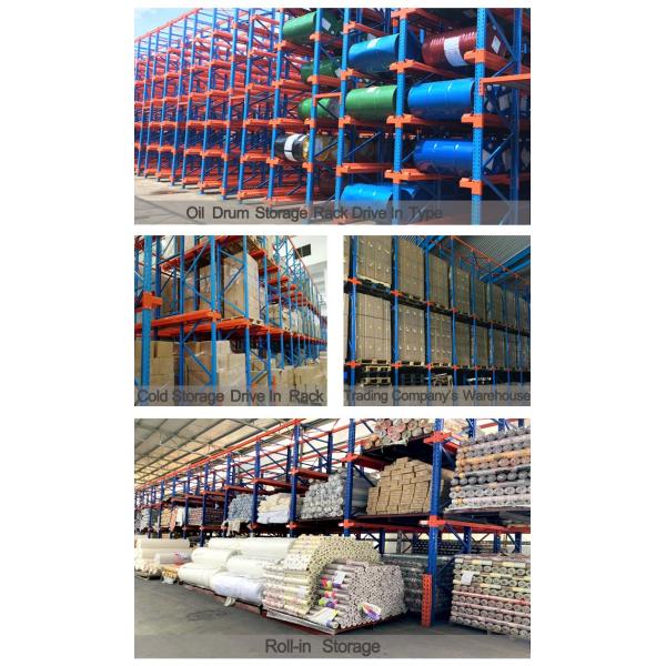 Quality 1 Ton - 3 Ton/layer Drive In Pallet Racking Custom FIFO Flow Rack System for sale