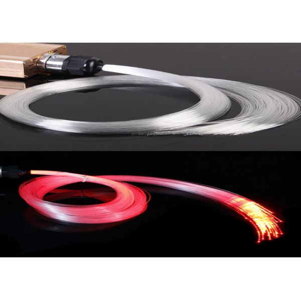 Quality Side Sparcable Fiber 0.25 Diameter PMMA Plastic Bare Light Optical Fiber for sale