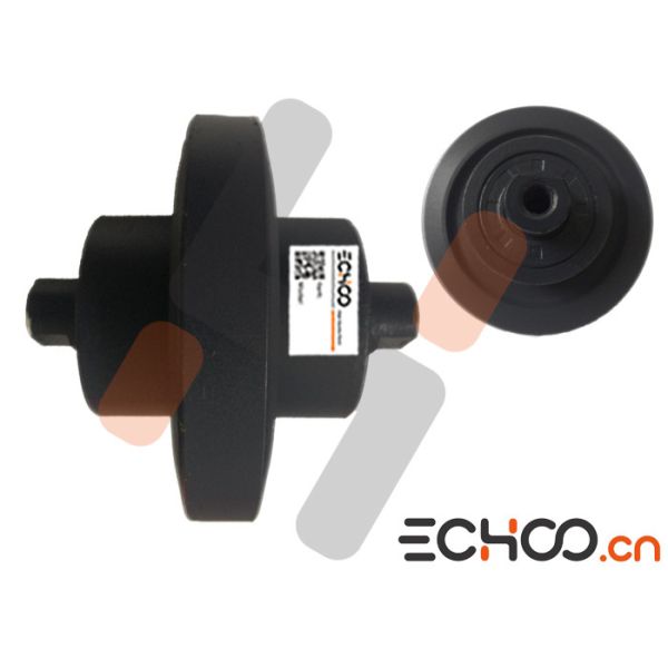 Quality Black VIO15-2 Yanmar Track Rollers / High Strength Excavator Bottom Roller for sale