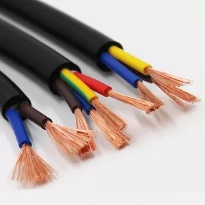 Quality Flexible RVV Electrical Ground Wire Copper Conductor PVC Insulation for sale