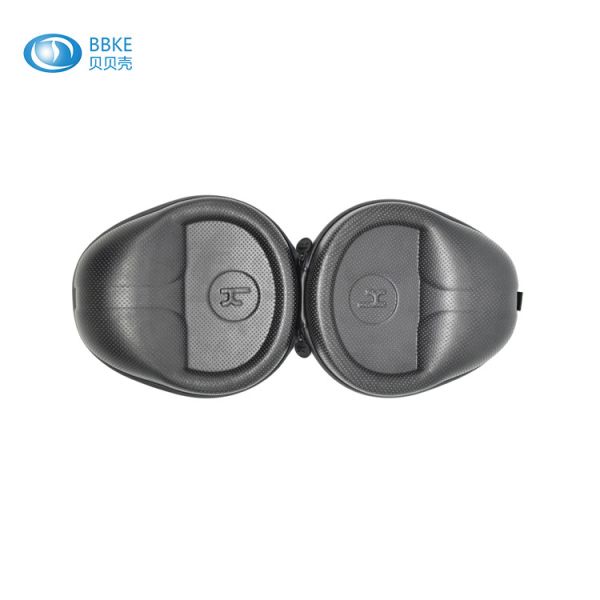 Quality Customizable Water Resistant EVA Headphone Case With Double Open Metal Zipper for sale