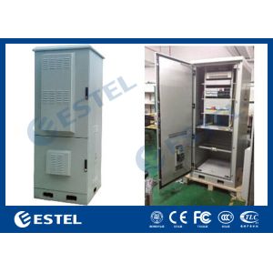 Quality Two Compartment Outdoor Power Cabinet DDTE011 For Equipment / Batteries for sale