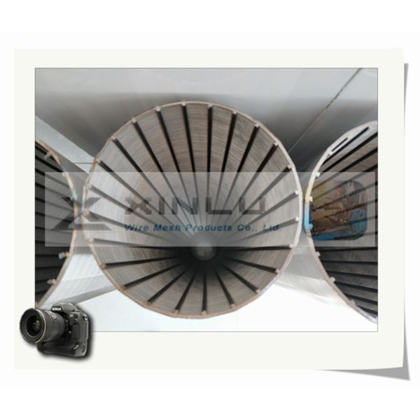 Quality Wedge Wire Water Well Screen Pipe 114mm Diameter Non Clogged For Dewatering for sale