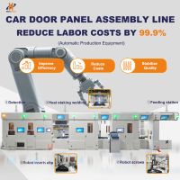Quality PLC Automated Vehicle Door Panel Assembly Line For Smooth Operation for sale