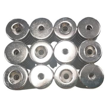 N52 Disc Thick Neodymium Countersunk Magnets 19mm Diameter x 6mm