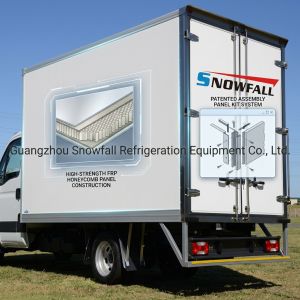 Quality Modular Panel Design FRP Honeycomb Dry Cargo Box with Panel Kit Assembly System for sale