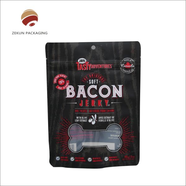 Quality PET/CPP Food Grade Heat Seal Packaging Bag Smell Proof Zipper Bag for sale