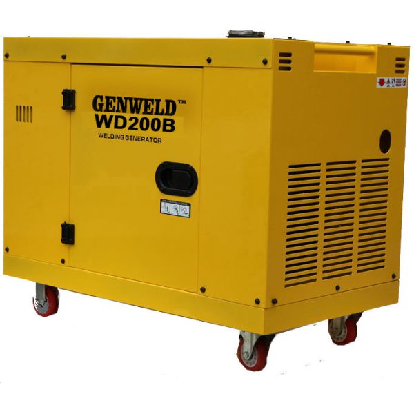 Quality WD200B 200A Silent Diesel Welder Generator for sale
