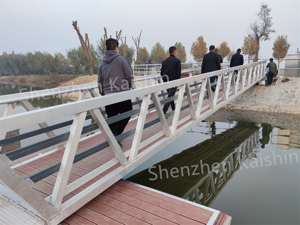 Customized Aluminum Floating Dock Stable Movable Boating KS6001 Dock Floating