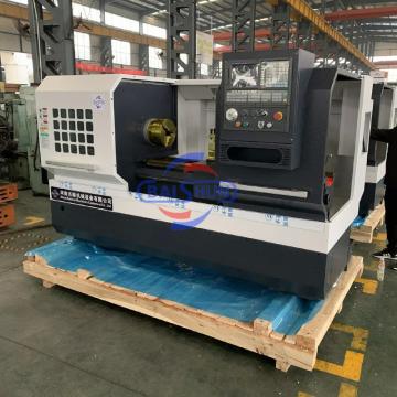Quality Cnc Wheel Lathe Machine Heavy Duty Automatic Torno Flat Bed for sale