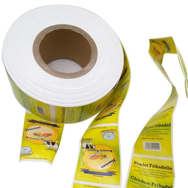 Quality Logo Customized Printing Wholesale Food Grade Plastic Sausage Casings for sale