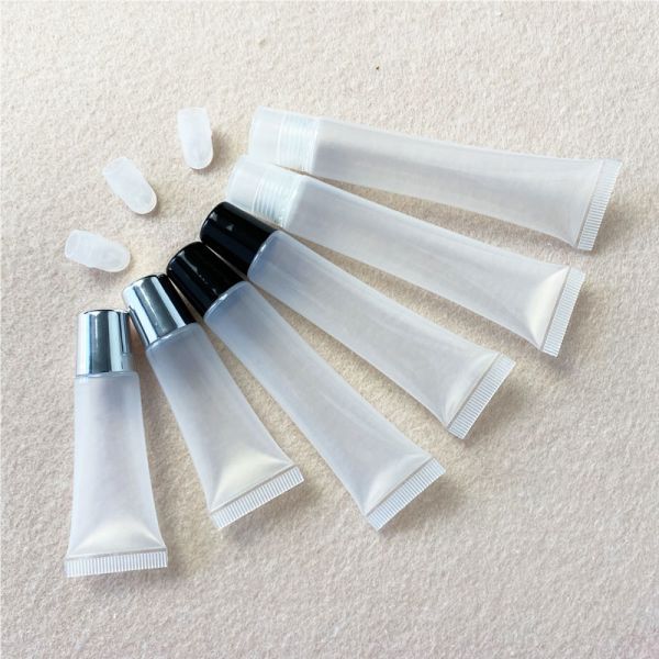 Quality PP ABS Cosmetic Empty Lip Gloss Squeeze Tubes 10ml 15ml 20ml for sale