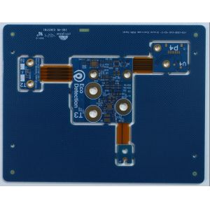 Quality OEM/ODM 4-Layer Rigid-Flex PCB with ENIG Surface Finish Polyimide Coverlay for sale