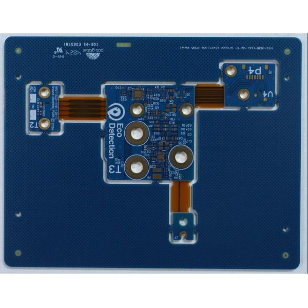 Quality OEM/ODM 4-Layer Rigid-Flex PCB with ENIG Surface Finish Polyimide Coverlay for sale