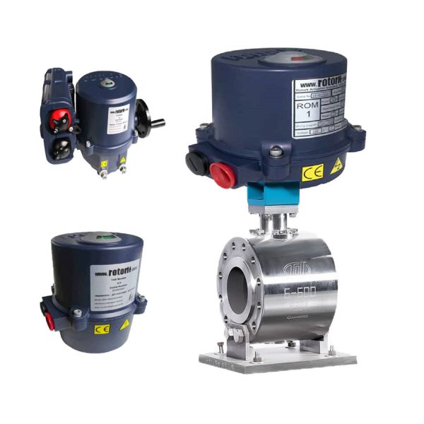 Quality The ROM Range Valve Actuator For ROTORK Valve With Chinese Brand Control Valve for sale