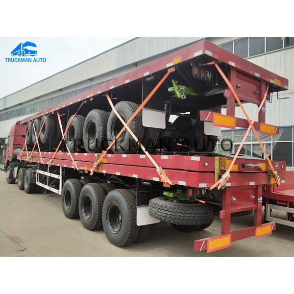 Quality Quickly Loaded Unloaded Container Semi Trailer 2 Axles 3 Axles 40-50 Tons for sale