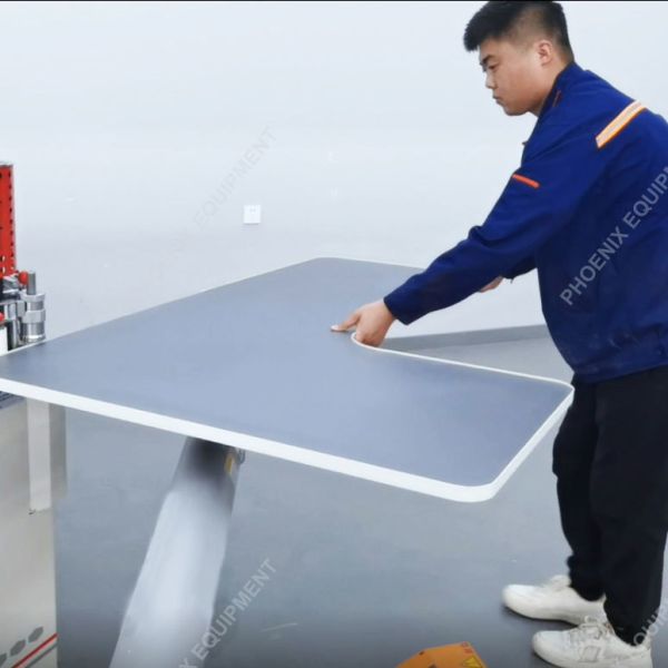 Quality Flexible Folding Arm Edge Bander Machine for PUR/EVA Material Production for sale