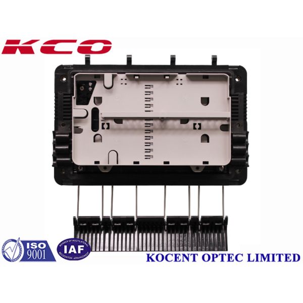 Quality FTTH Drop Cable Fiber Optic Splice Closure with 1x8 Splitter and 3 In 3 Out Ports for Fiber Optic Joint Closure for sale