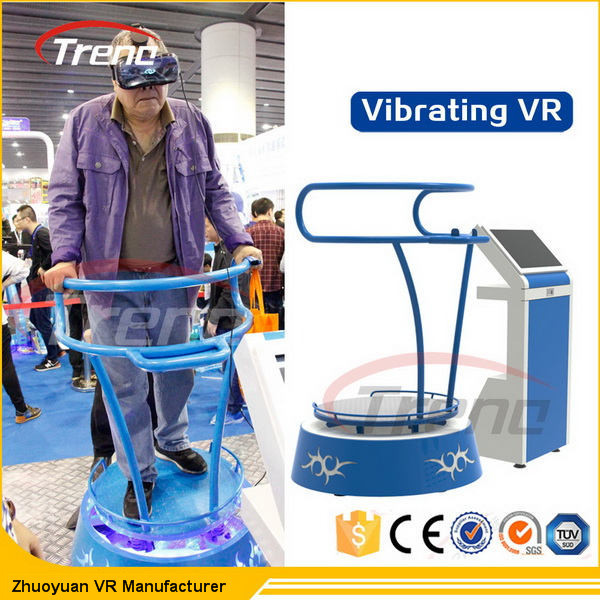 Quality Small Gun Shooting Games 9D VR Simulator With Earthquake Vibrating Effect for sale