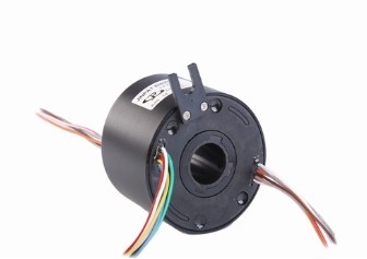 Quality 11 Circuit Hybrid Slip Ring for USB2.0 24VAC 300rpm for sale