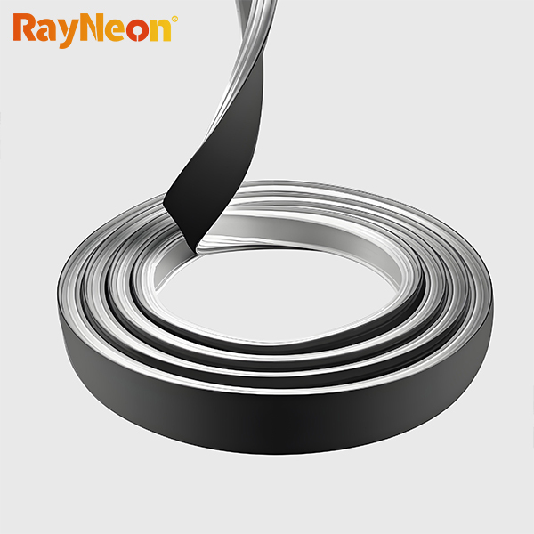 Quality 20*10mm Silicone LED Strip Cover Flexible With Neon Border for sale