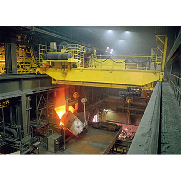 Quality Foundry Ladle Casting Industrial Overhead Crane High Performance Double Girder for sale
