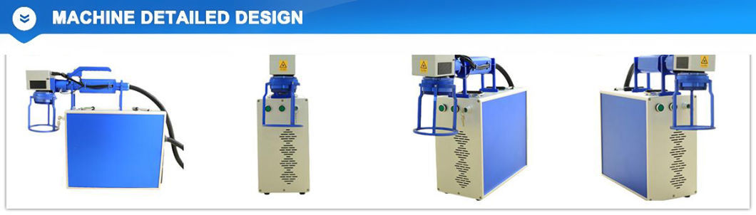 3m Marking Portable Fiber Laser Marking Machine with PC Backpack Fiber Laser