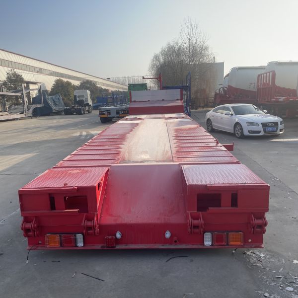 Quality Max Payload 80 ton-150ton Heavy Duty Agricultural Tractor Lowboy Dump Trailer for sale