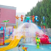 Quality Weather Resistance Water Splash Park Equipment For Swimming Pool Sturdy for sale