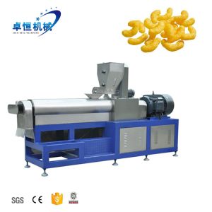 Quality 19m/22m Length Small Business Puffed Corn Snack Extruder Machine for Final for sale