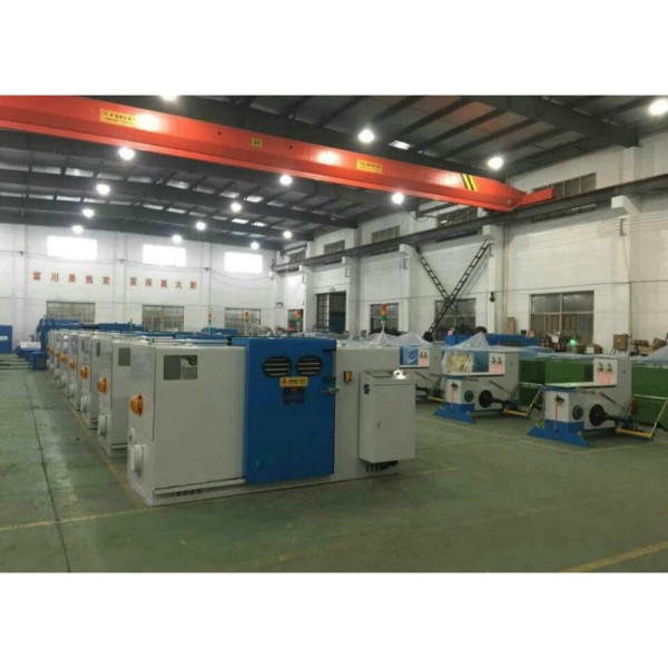 Quality 7pcs Nickel Wire Twisting Machine Bunching Diameter 630mm Touch Screen Operation for sale