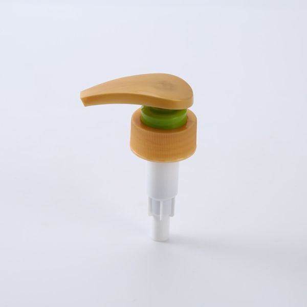 Quality Ribbed Closure Lotion Dispenser Pump Spill Proof Customized Size for sale