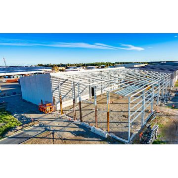 Quality Chinese Factory Made Prefab Workshop Portal Frame Construction With Low Cost For for sale