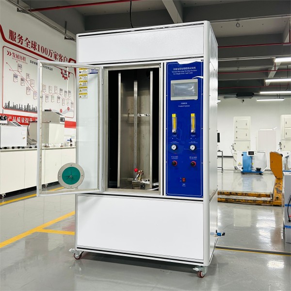 Quality Single Wire Vertical Burning Tester Machine With Standard IEC60332 Blue Flame for sale