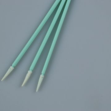 Quality Dust Free Cleanroom Cotton Bud Swab Pointed Tip Electronic Cleaning Swabs Foam for sale