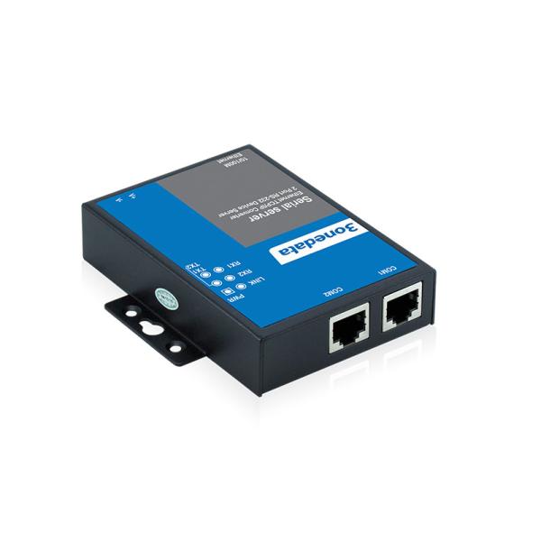 Quality Aluminum Alloy Serial Device Server For PLC Control And Management for sale