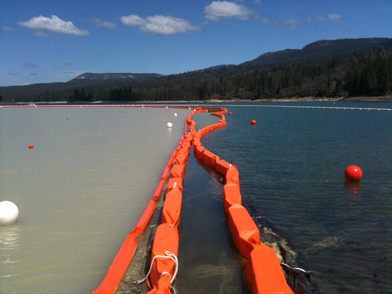 Turbidity Curtain Silt Curtain PVC Floating Silt Curtain Containment Boom Eco Friendly