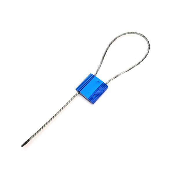 Quality Blue Aluminium Alloy Cable Seal for High Security Trailer Door US-CC352 ISO 17712 for sale