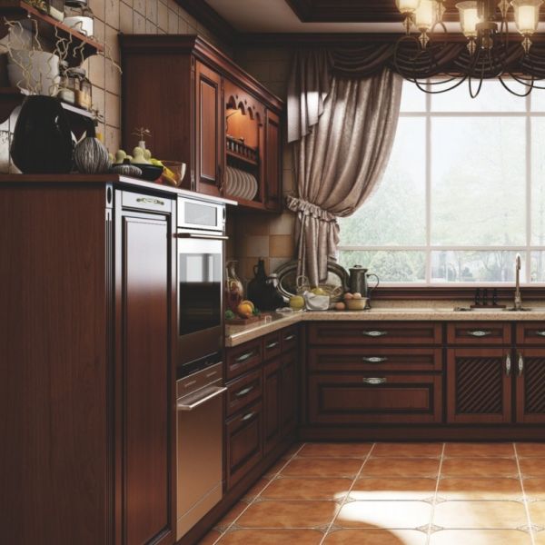 Quality Eco Friendly Classic Kitchen Cabinet Design Alabaster Shallow Ready Made  ISO CE for sale