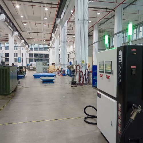 Quality dual system two charging guns refrigerant charging station a/c freon filling charging machine R134a R22 refrigerant charging equipment for sale
