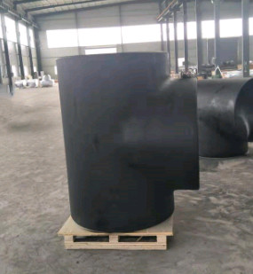 Quality Sch 40 ANSI B2316 Carbon Steel Tee Butt Weld Straight T Pipe Fitting for sale