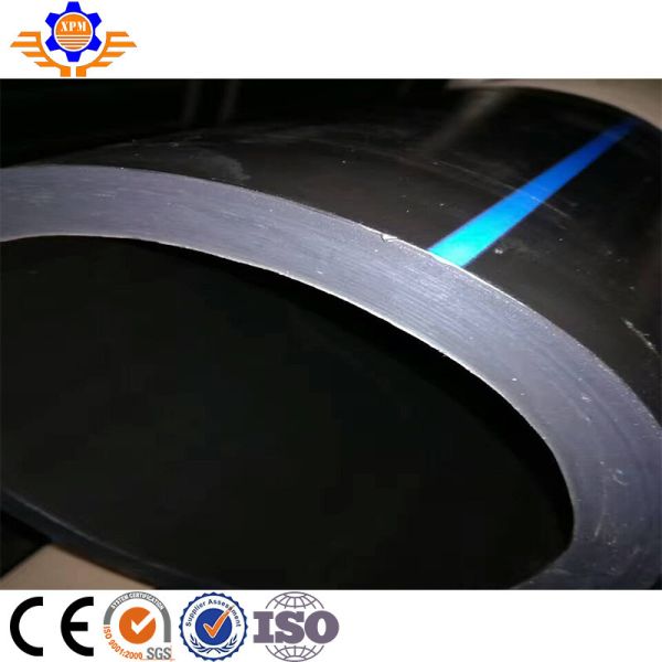 Quality Gas Water 4 To 9m/Min PE Pipe Extrusion Line Single Screw Compounding Extruder for sale
