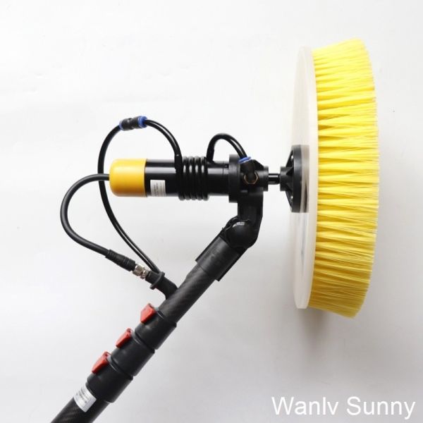 Quality Semi-automatic Electric Single Head Rolling Brush for Photovoltaic Panel for sale