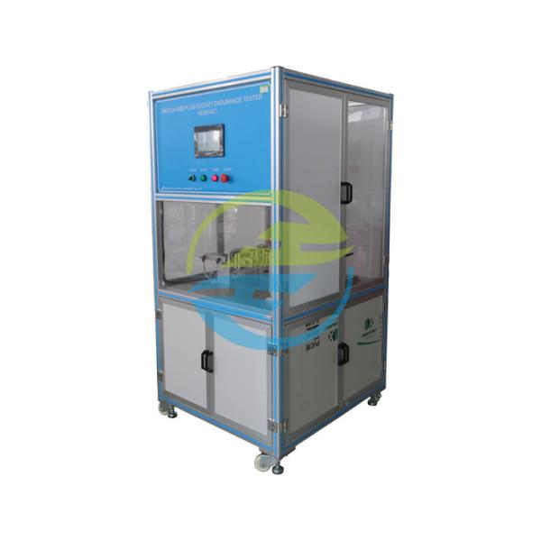 Quality IEC Test Equipment Linear Stroke 100mm Switch Plug Socket Life Test Machine for sale