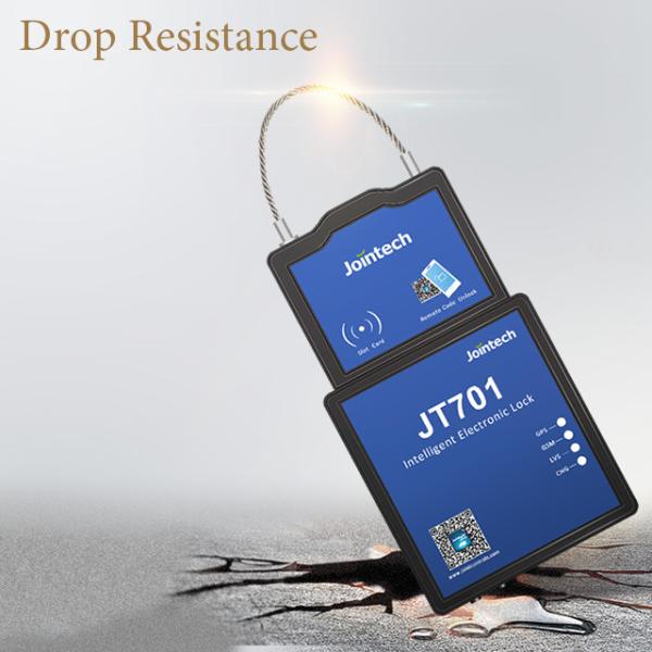 Quality 15000mAh GPS Tracking Padlock , Shockproof Intelligent Electronic Lock for sale