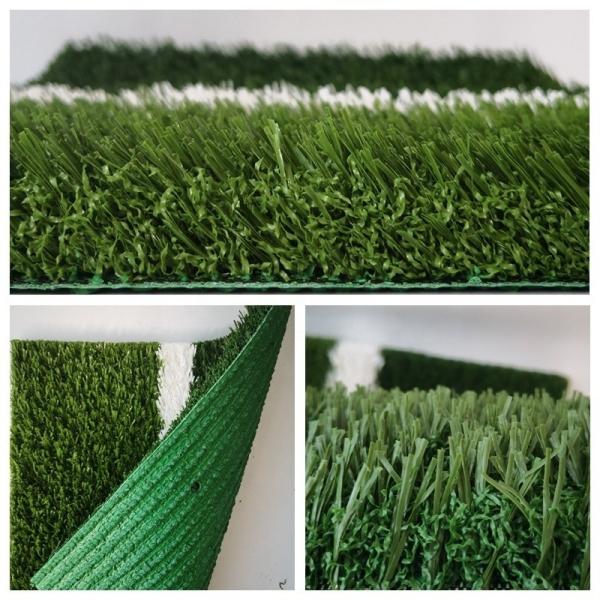 Quality Yellow Green Red Artificial Turf Grass Tiles for Football Garden and Sports for sale